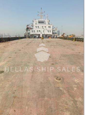 Ocean-going deck carrier w/aft ramp for sale