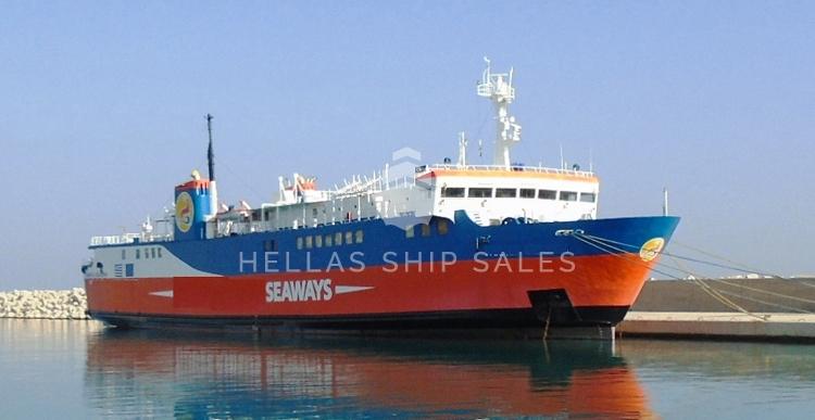 Passenger ro-ro ferry for sale Passenger ro-ro ferry for sale
